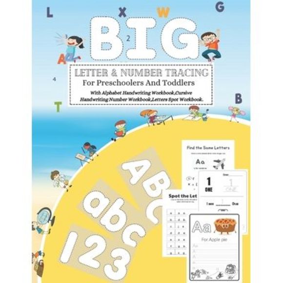 Albert Wilcher Publishing House | Other | Big Letter Number Tracing For ...